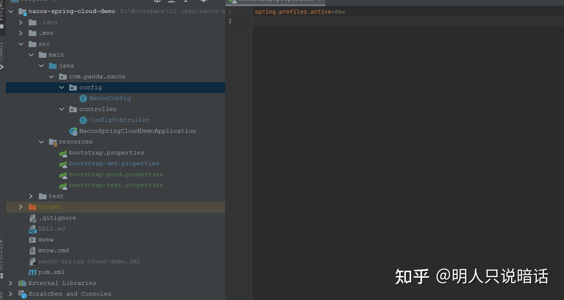 【Nacos系列】如何在Spring Boot项目中，从Nacos中拉取多个配置？ - 知乎