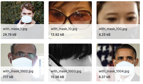 口罩识别检测开源数据集汇总 - 知乎