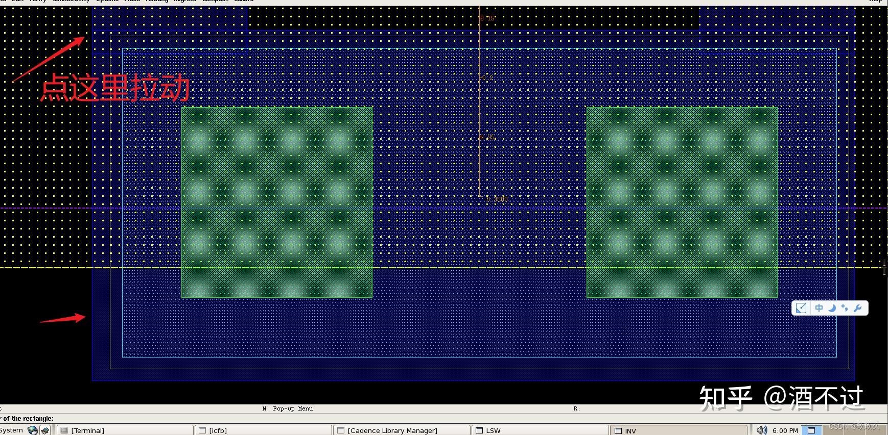 （七）反相器的版图绘制、DRC、LVS、PEX、后仿真笔记-----基于B站chris老师教学 - 知乎