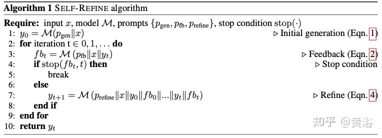 SELF-REFINE: 带自我反馈的迭代改进 - 知乎