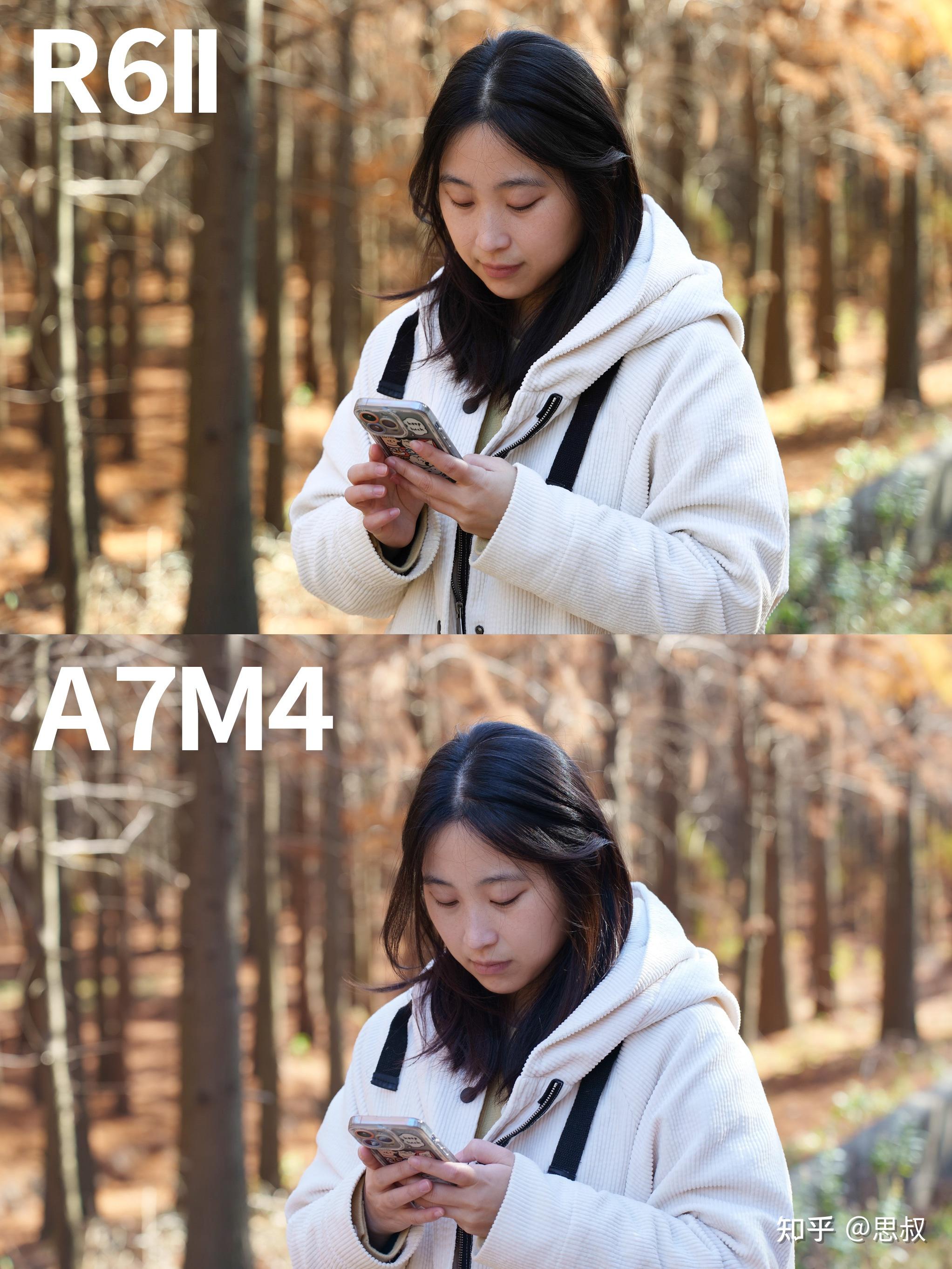 全画幅中端水桶机A7M4、EOS R6 II怎么选？附实机上手对比 - 知乎