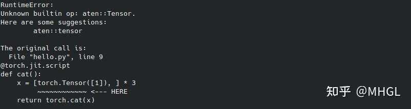 TorchScript中的torch.cat() - 知乎