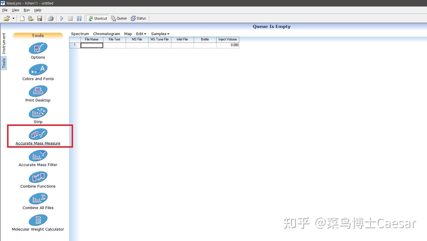 菜鸟博士学习waters原始数据转化 File Conversion (Waters)总结 - 知乎