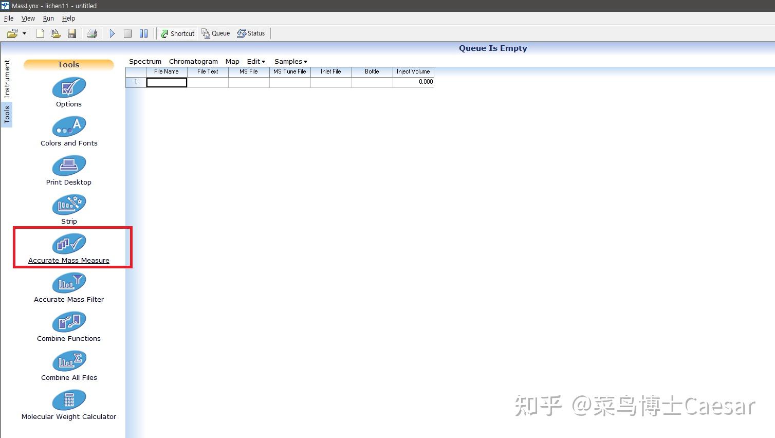 菜鸟博士学习waters原始数据转化 File Conversion (Waters)总结 - 知乎