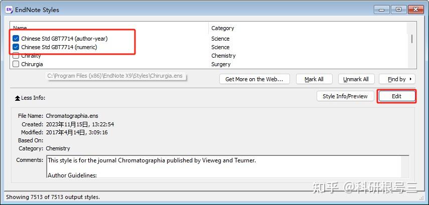 EndNote | 国标样式 GBT7714 下载、导入、使用的详细步骤 - 知乎