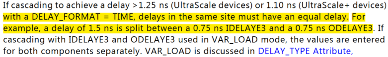 xilinx IDELAY3四级级联 - 知乎