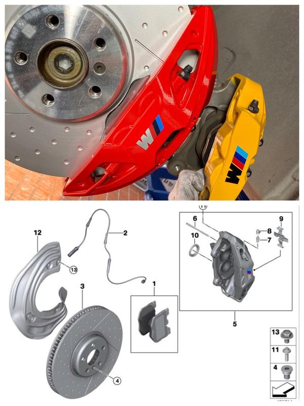 M40i升级之路——卡钳篇之簧下质量大参考（另附G底盘刹车大全） - 知乎
