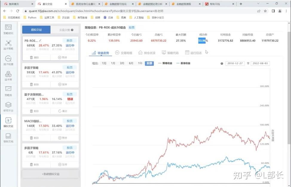 同花顺量化投资平台策略研究（自用） - 知乎