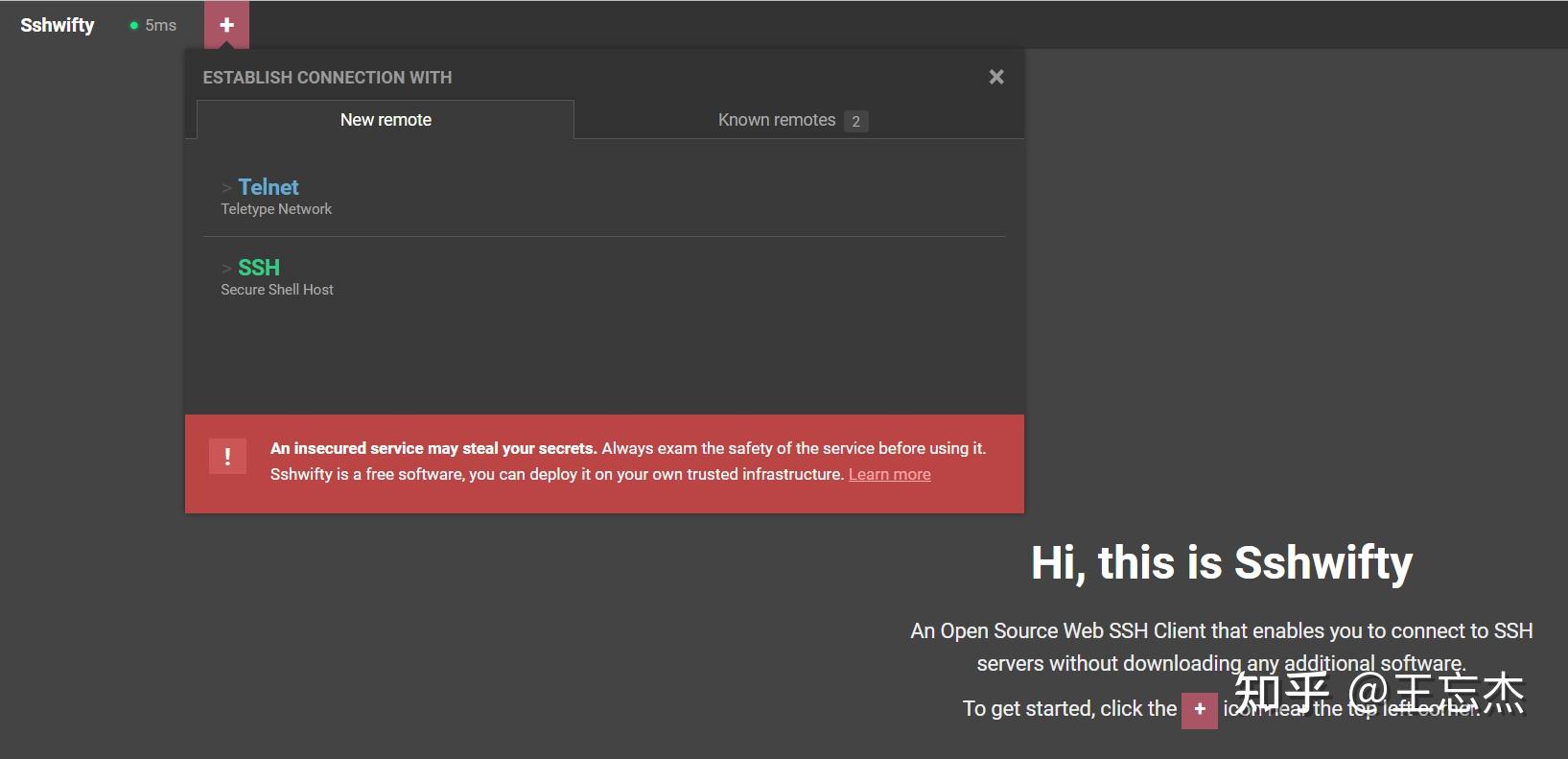 1Panel docker容器版-1分钟部署 WEB在线网页版Telnet SSH工具sshwifty - 知乎