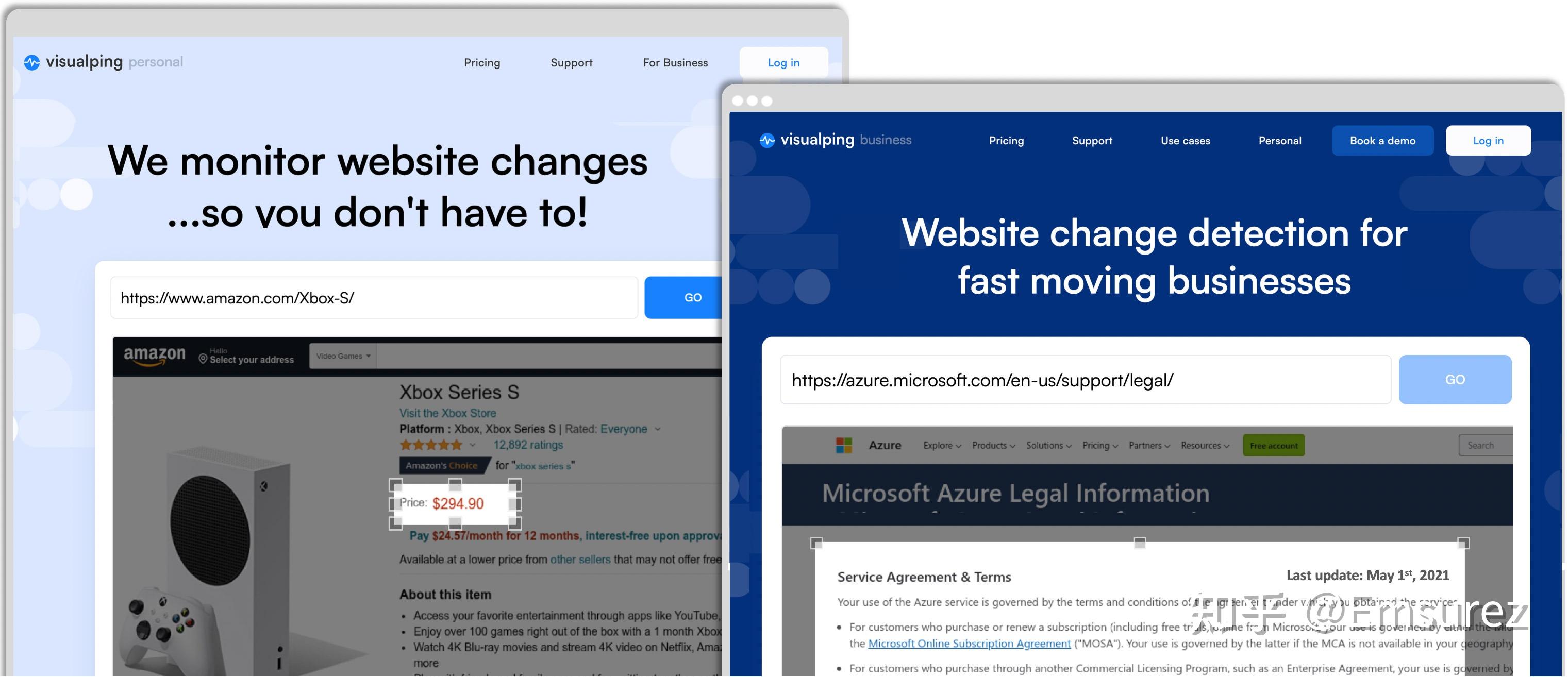 网站监控工具 - 知乎