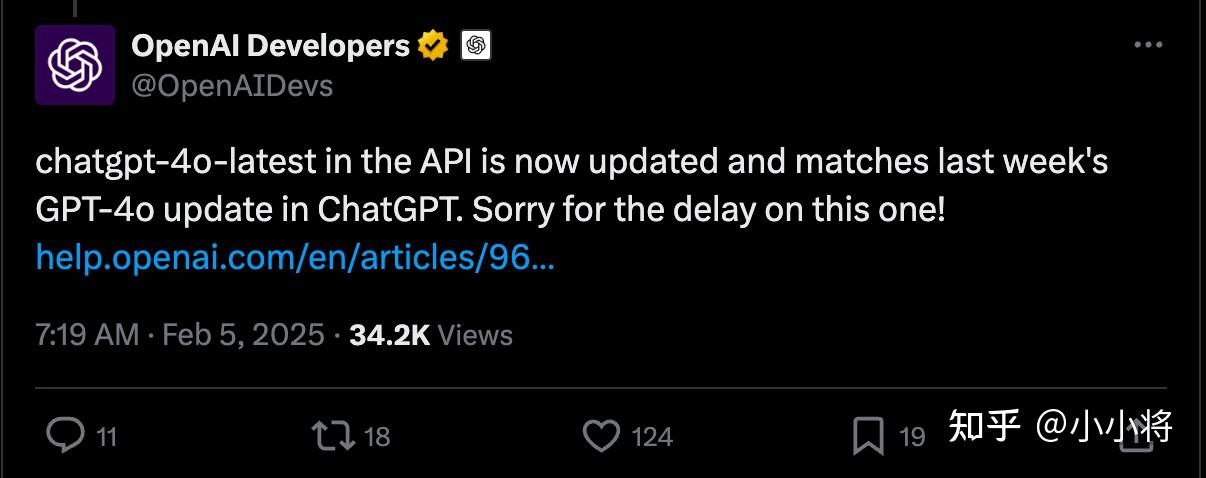 超过DeepSeek R1，GPT-4o又升级了！ - 知乎