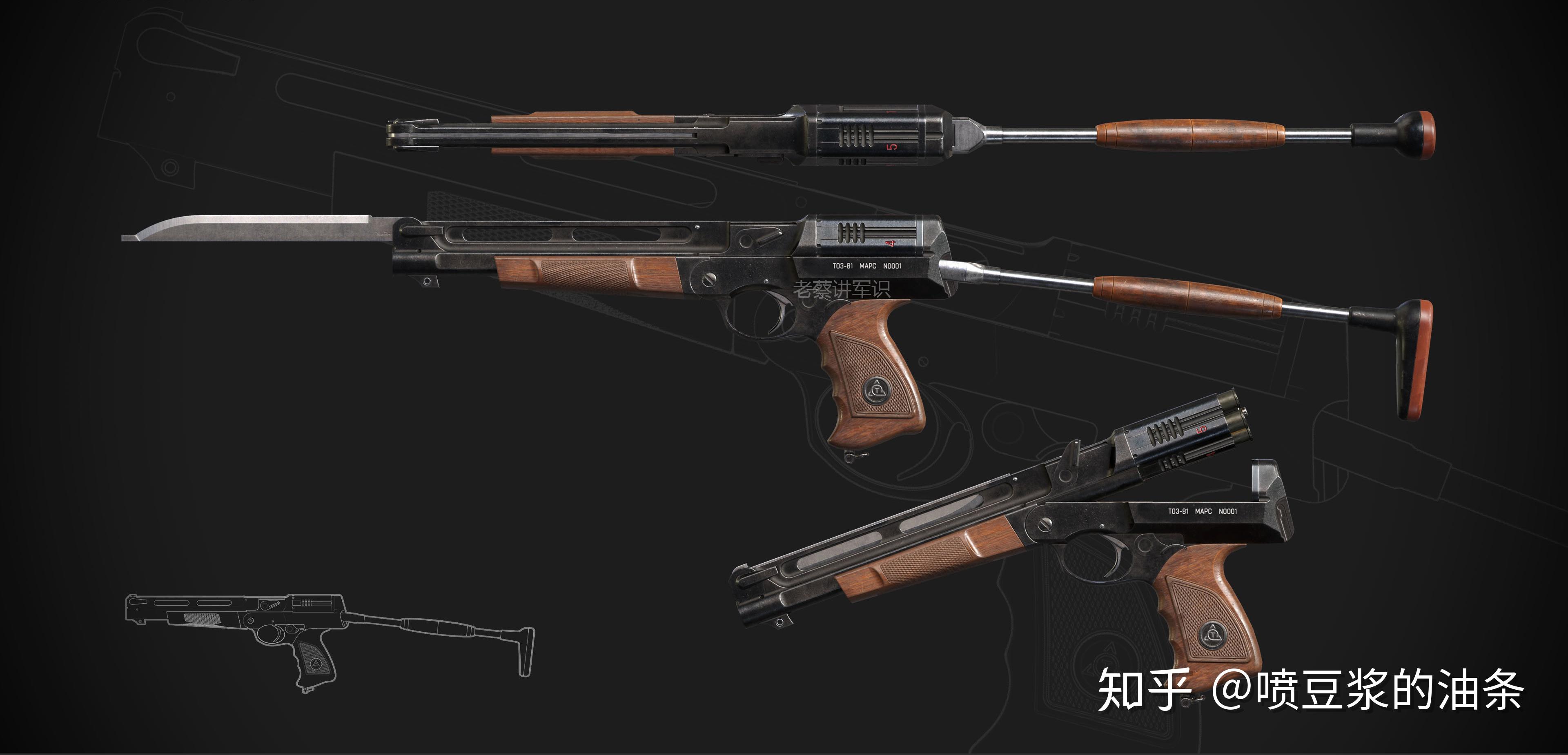 苏联时代的终极太空左轮手枪：TOZ-81“火星” - 知乎