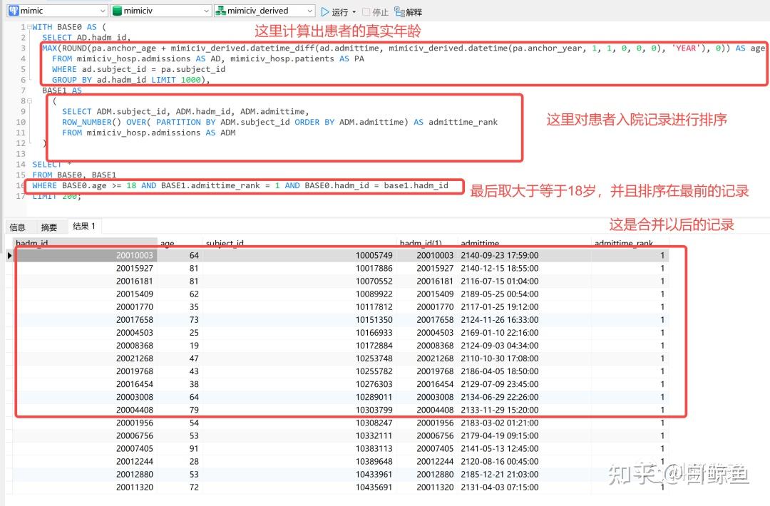 MIMIC-IV数据库衍生表格mimic_derived配置和使用 - 知乎