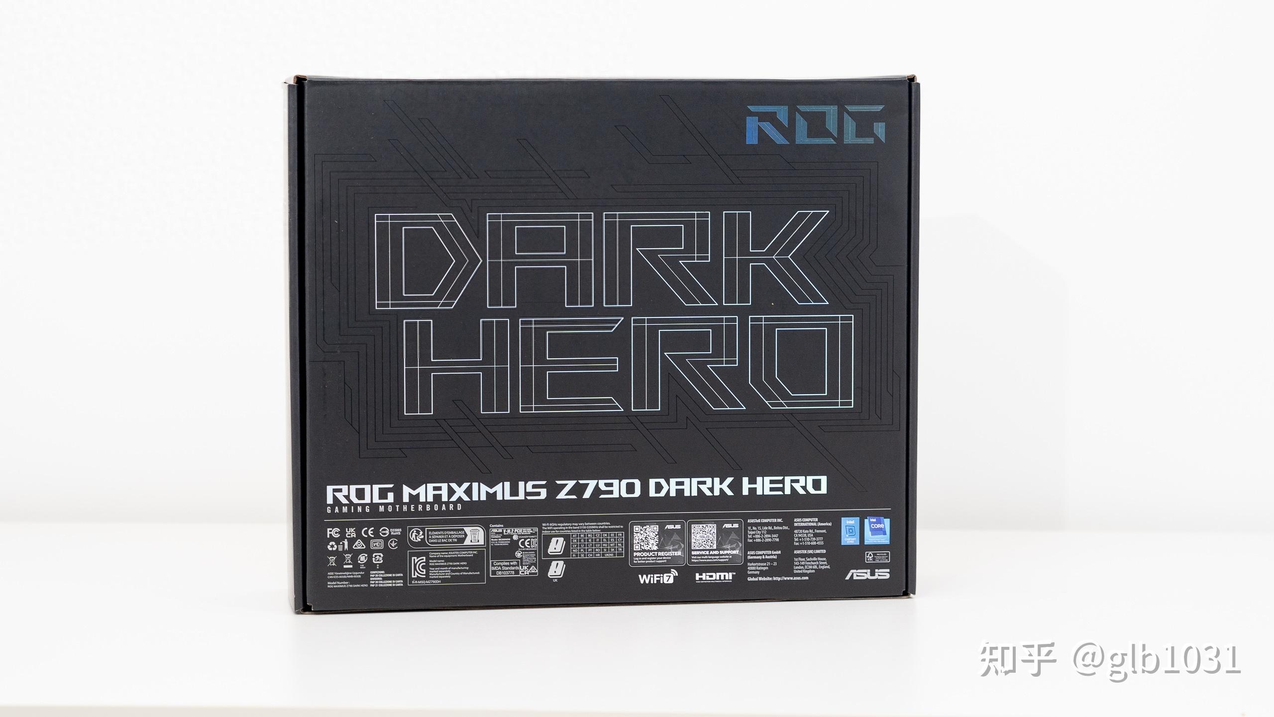 14代酷睿首发：华硕 ROG Maximus Z790 DARK HERO 纯血旗舰主板开箱 - 知乎