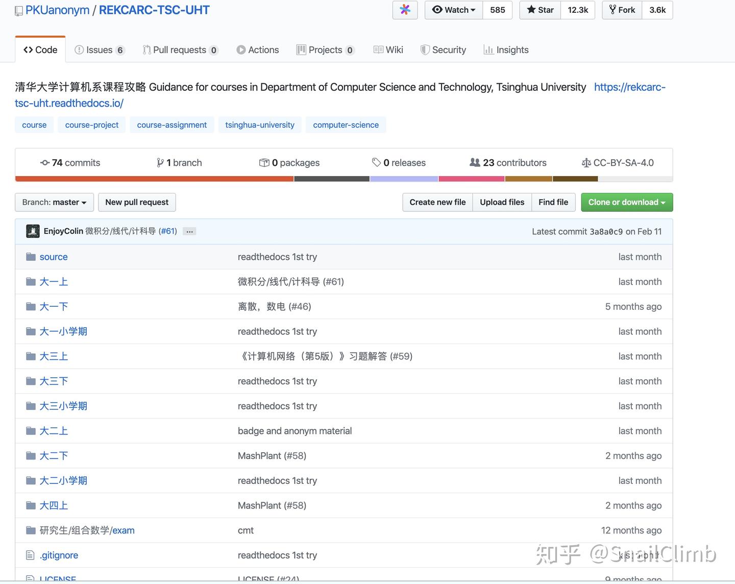 Github 近90k点赞的计算机专业课程,在家也能上名校! - 知乎