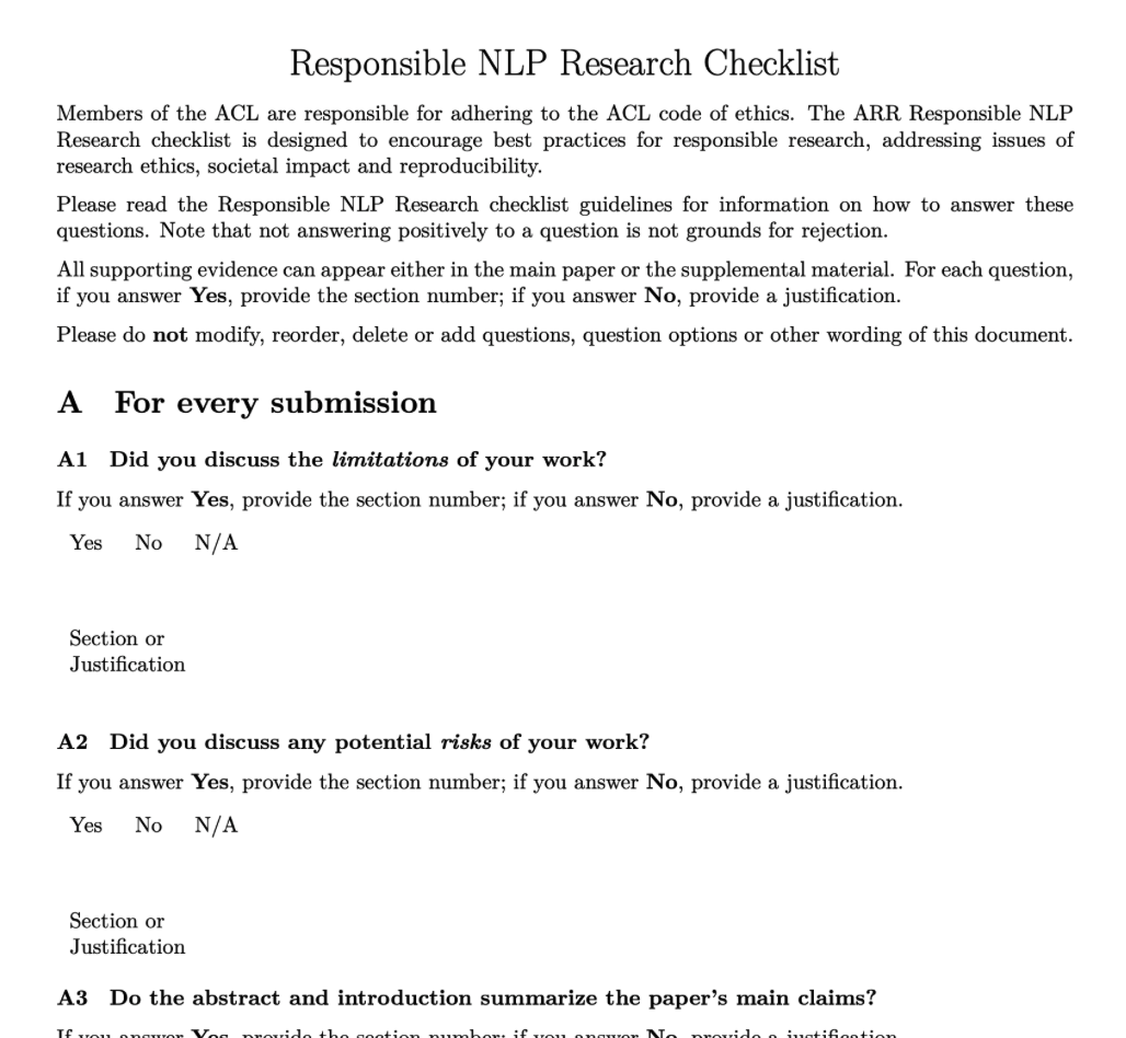 ACL Rolling Review (ARR) 投稿 - 知乎