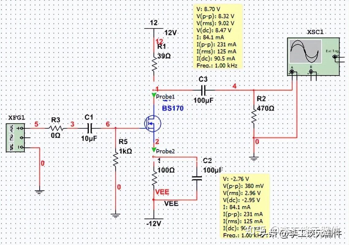 基于BS170 设计MOSFET 逆变器讲解，设计步骤+电路仿真，通俗易懂 - 知乎