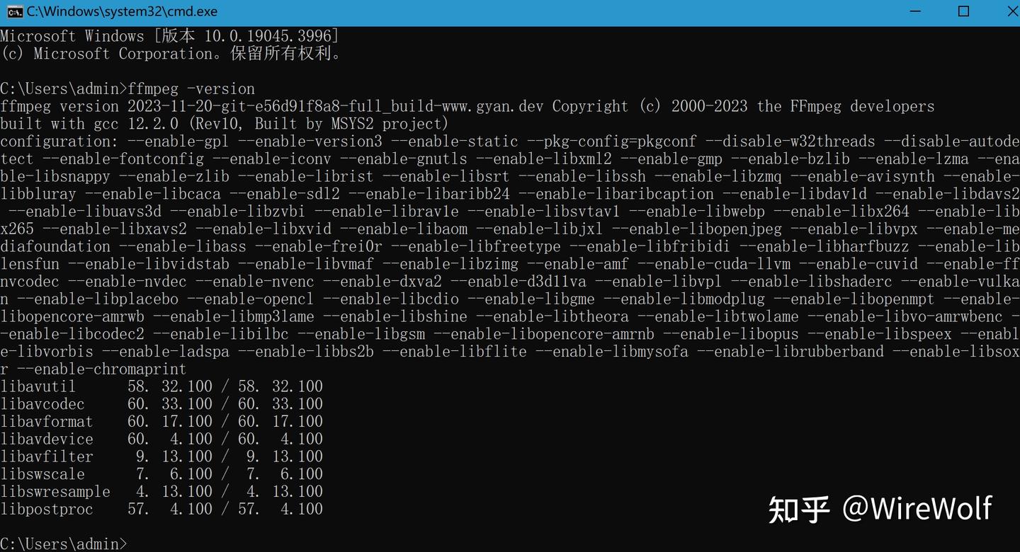 用ffmpeg处理视频文件指南 - 知乎