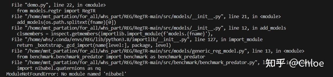 遇到 ModuleNotFoundError: No module named 'nibabel' 解决办法 - 知乎