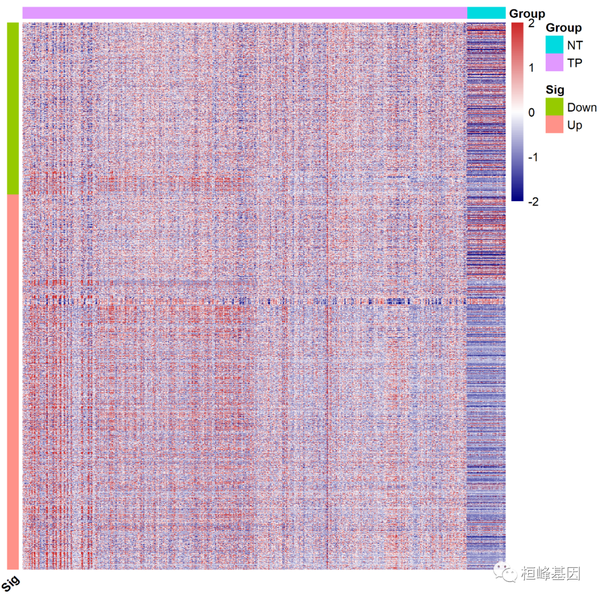 RNA 8. SCI文章中差异基因表达--热图 (heatmap) - 知乎