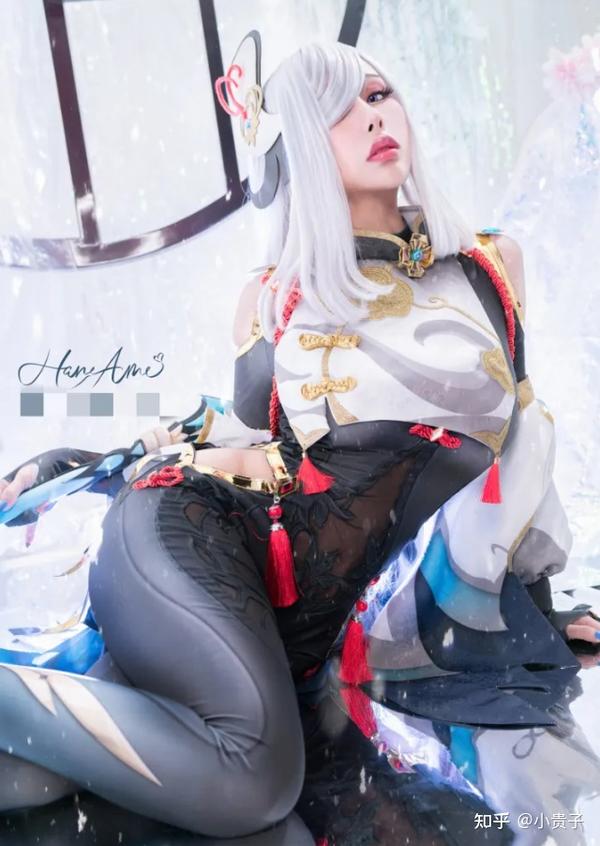 女神cos 雨波_HaneAme~原神申鹤 cosplay写真图片欣赏 - 知乎