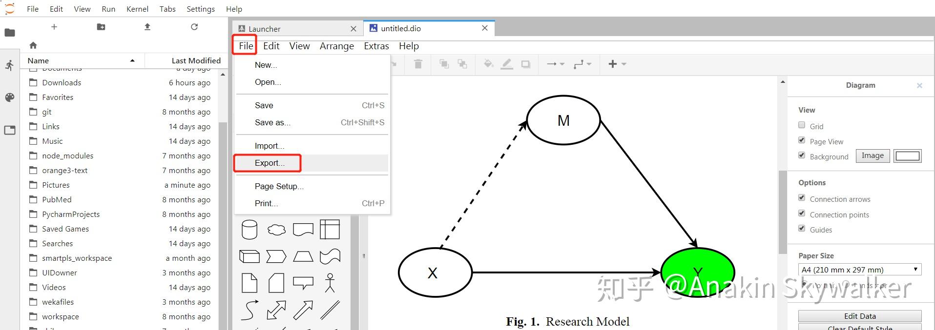 用JupyterLab-drawio画模型图 - 知乎