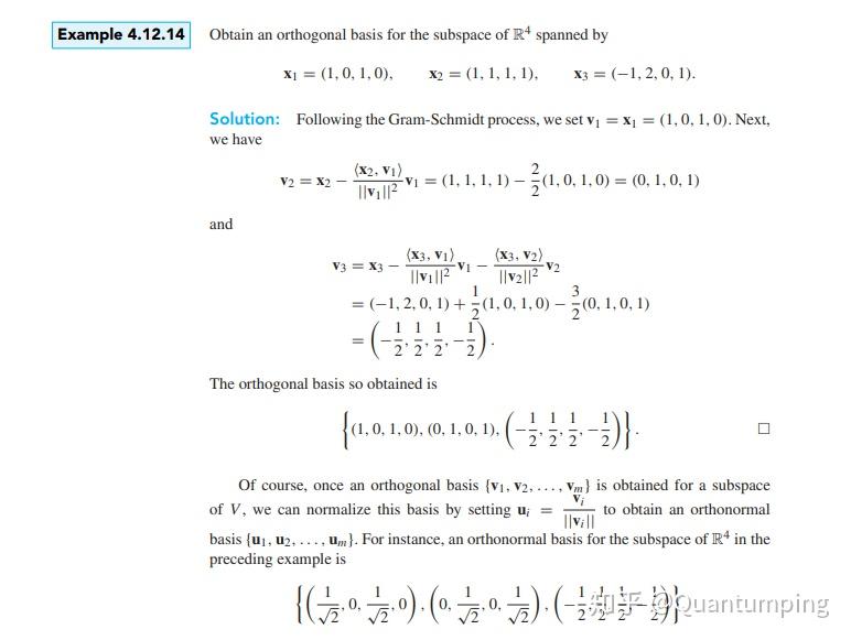 线性代数（2）--- Gram Schmidt Process - 知乎