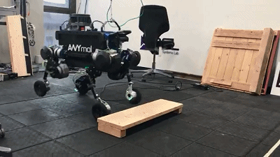 脚踩风火轮，轮-腿混合式复杂地形ANYmal机器人首次亮相 - 知乎