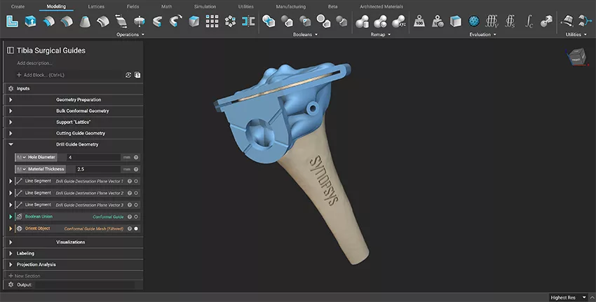【Simpleware】患者个性化手术导板制作过程中的自动分割和设计工作流 - 知乎