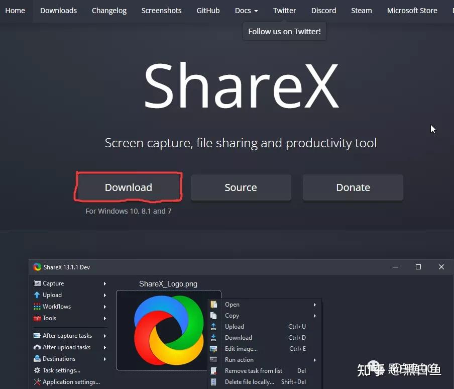 ShareX-非常喜欢的免费截图工具 - 知乎