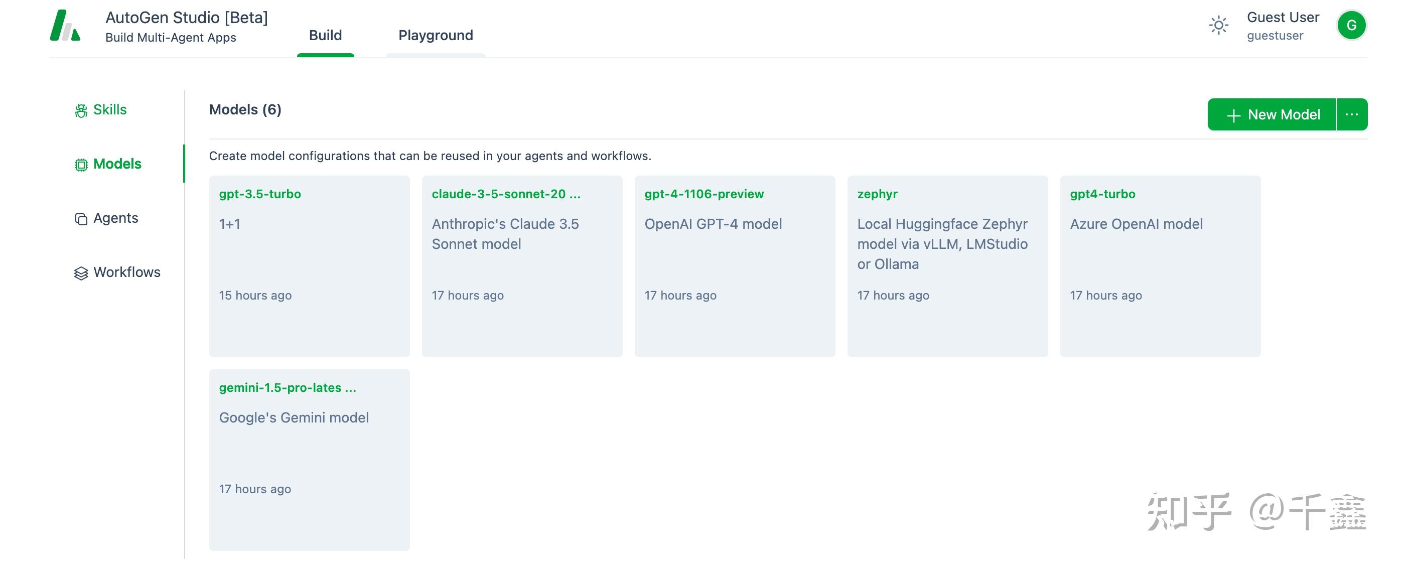 【Agent】AutoGen Studio开源框架-UI层环境安装+详细操作教程（从0到1带跑通智能体AutoGen Studio） - 知乎