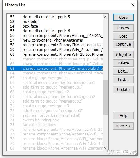 CST仿真指导 | History List的妙用 - 知乎