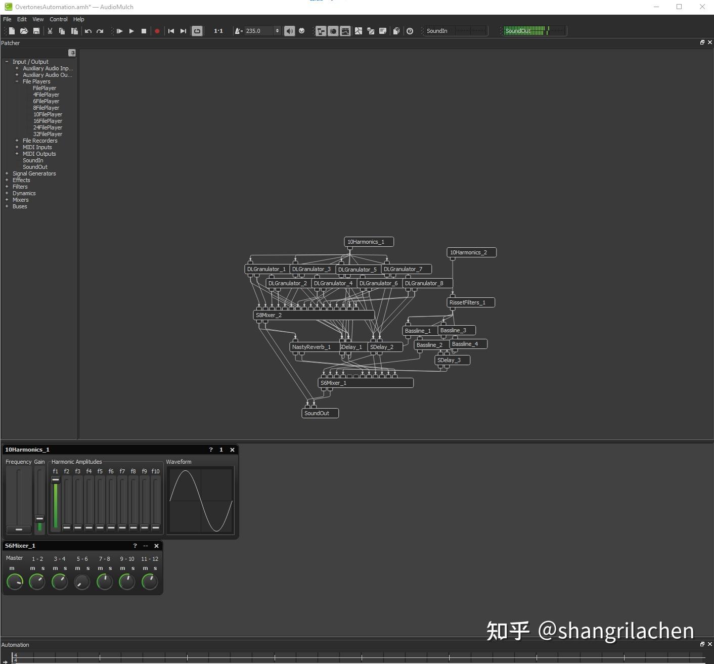 音乐制作和声音处理的软件AudioMulch - 知乎
