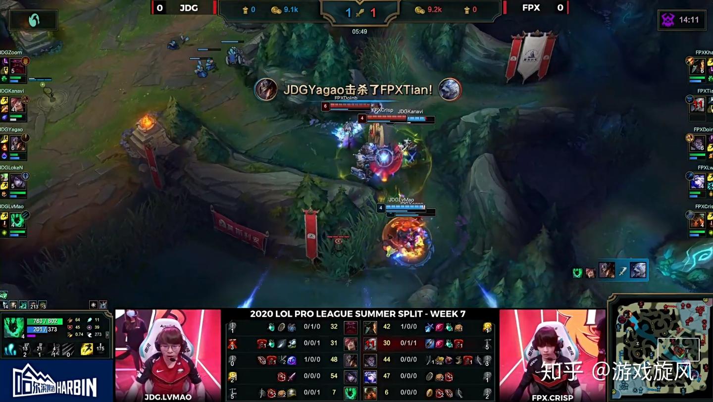 LOL：JDG小龙一波翻先下一城，Lwx被针对团战毫无输出空间！ - 知乎