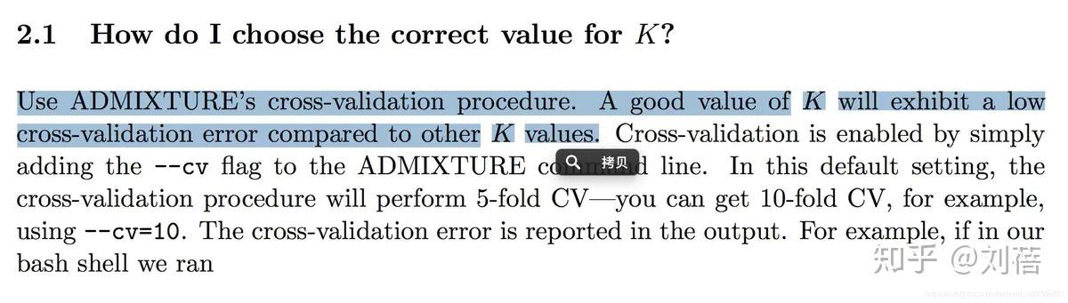 群体进化分析软件之-STRUCTURE admixture faststructure - 知乎