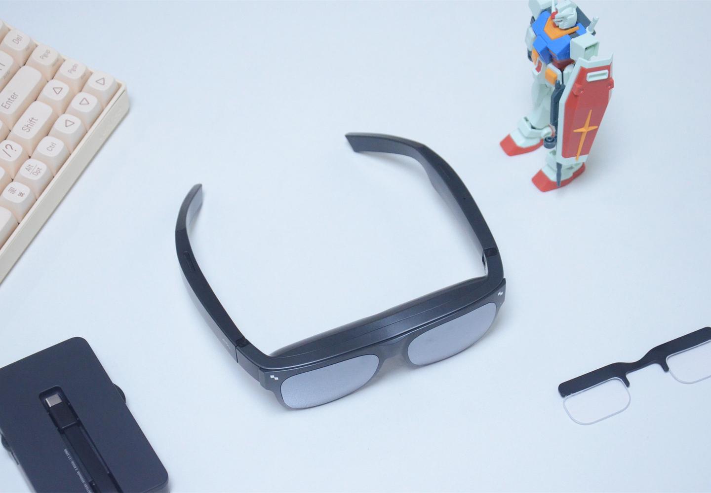 眼镜里面装了个“130英寸屏幕”？雷鸟Air 1S智能AR眼镜评测 - 知乎