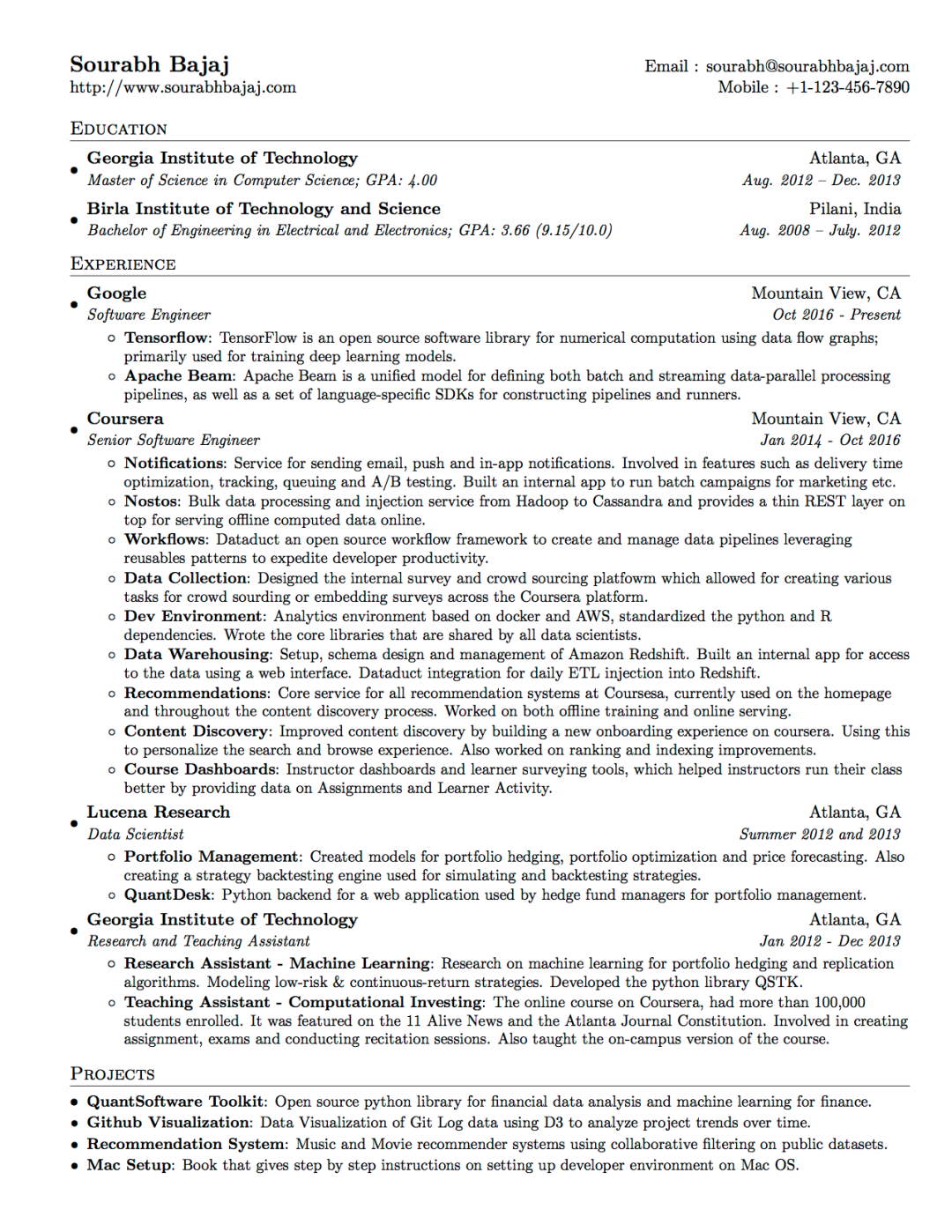 GitHub 上最酷的 8 个简历模板 - 知乎