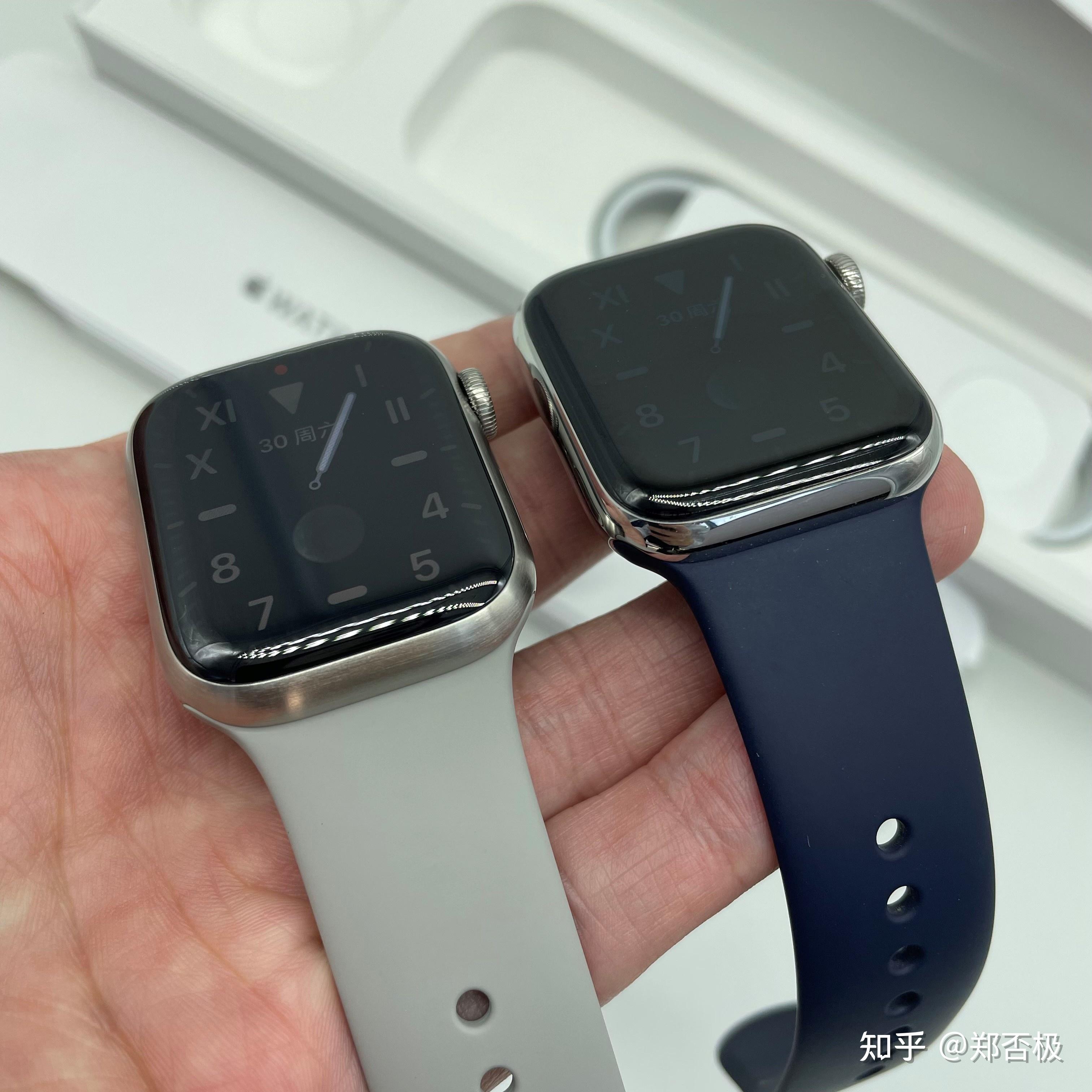 APPLE WATCH S7 钛合金版本开箱 - 知乎