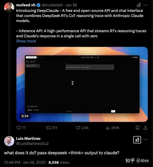 DeepSeek与Claude强强联手：AI模型集成的新突破 - 知乎