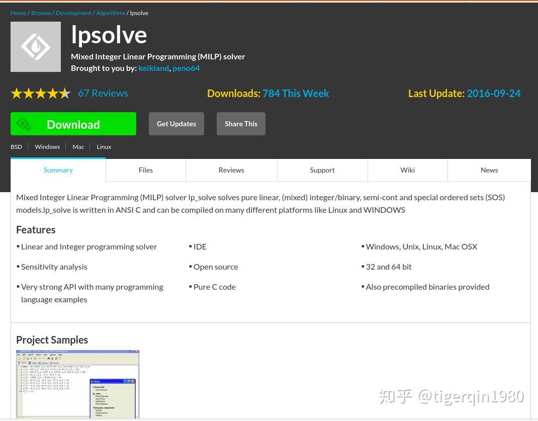 干货 | 关于数学规划求解器lp_solve 这里有份超全面超详细的教程 - 知乎