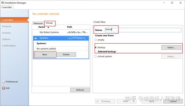 Robot Studio 导入backup文件恢复系统还原路径 - 知乎
