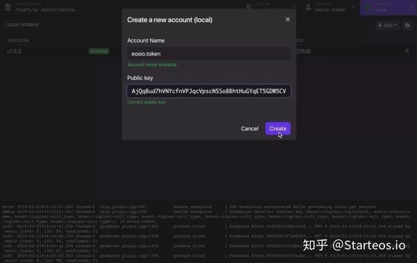 EOS Studio教程（二）：在本地节点上进行EOSIO开发 - 知乎