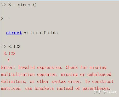 MATLAB利用struct实现Python的字典的功能 - 知乎