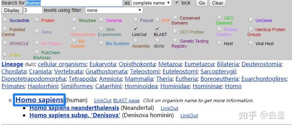 NCBI物种分类数据库（Taxonomy） - 知乎