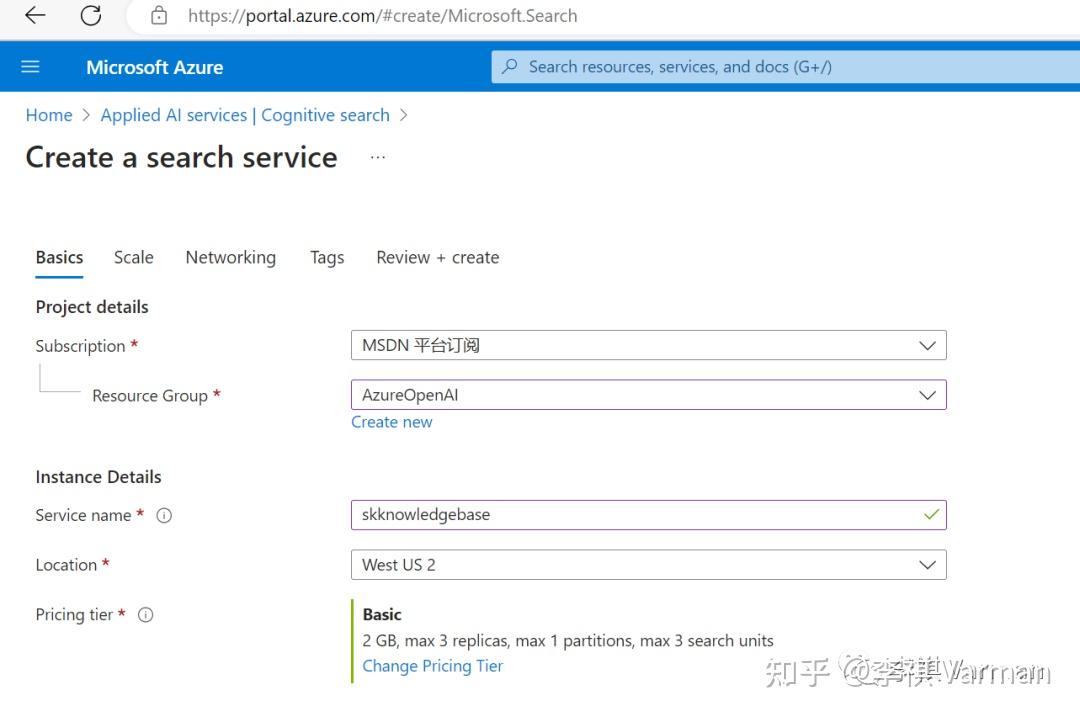 Azure OpenAI 入门教程 - Semantic Kernel 篇 ：结合 Azure 认知搜索实现内部数据 GPT-上 - 知乎