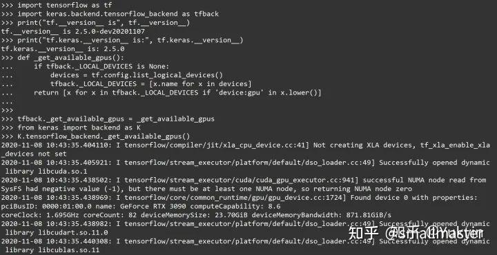 RTX 3090的深度学习环境配置指南：Pytorch、TensorFlow、Keras - 知乎