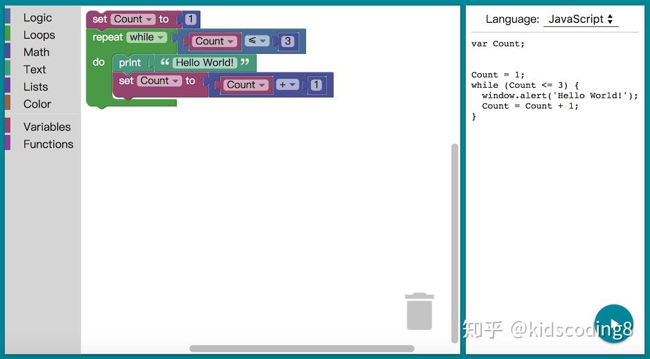 Blockly - 来自Google的可视化编程工具 - 知乎