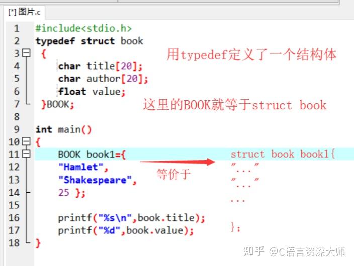c语言结构体学习整理(结构体初始化，结构体指针) - 知乎