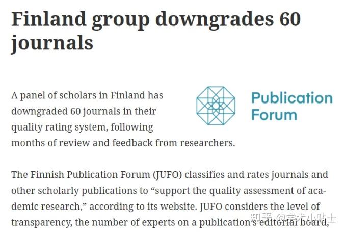 关注！60种期刊被降级，MDPI、Wiley、Frontiers共21+3+3种期刊在列！ - 知乎
