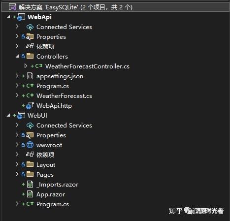 七天.NET 8操作SQLite入门到实战 - 第四天EasySQLite前后端项目框架搭建 - 知乎